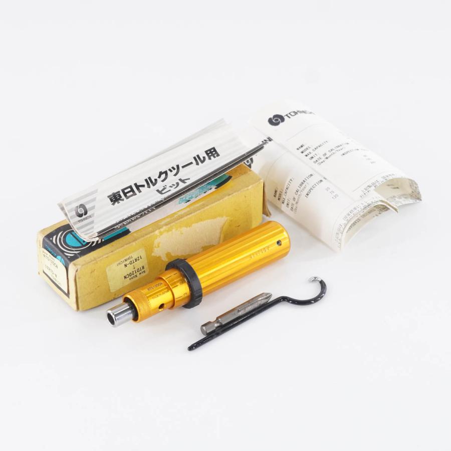 [PG]USED 8日保証 TOHNICHI RTD120CN TORQUE DRIVER トルクドライバー 取扱説明書 [ST04401 ...