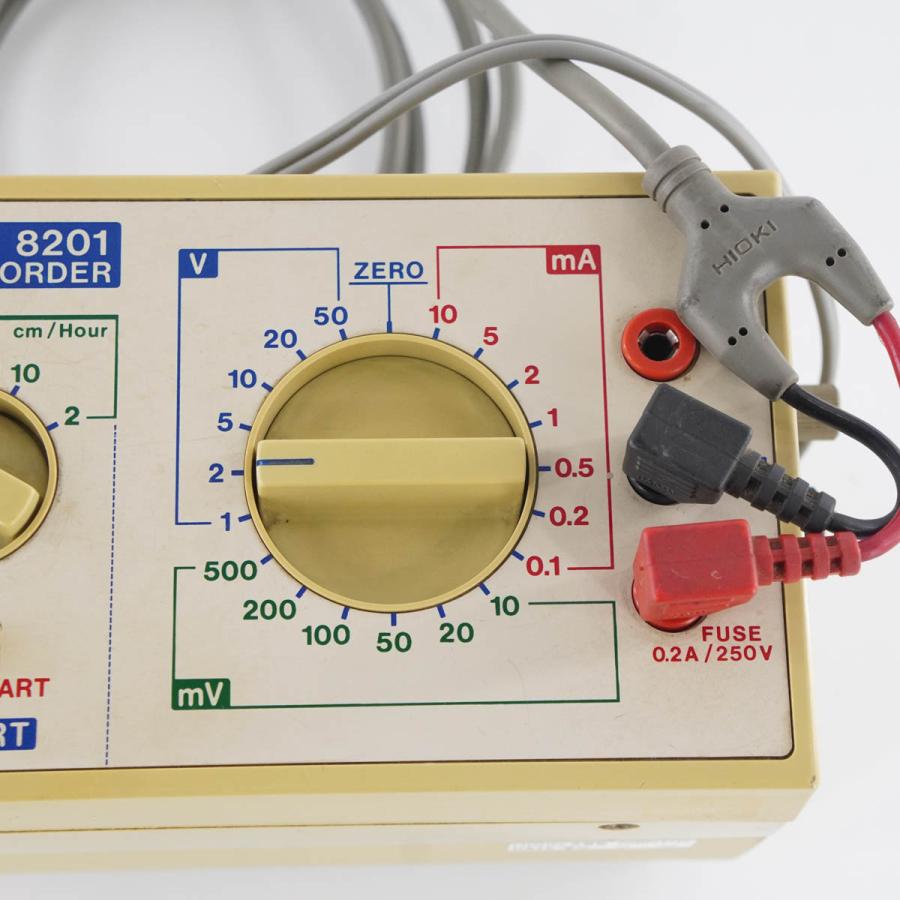 [DW]USED 8日保証 HIOKI 8201 MICRO Hi CORDER マイクロハイコーダー [ST04401-0023 ...