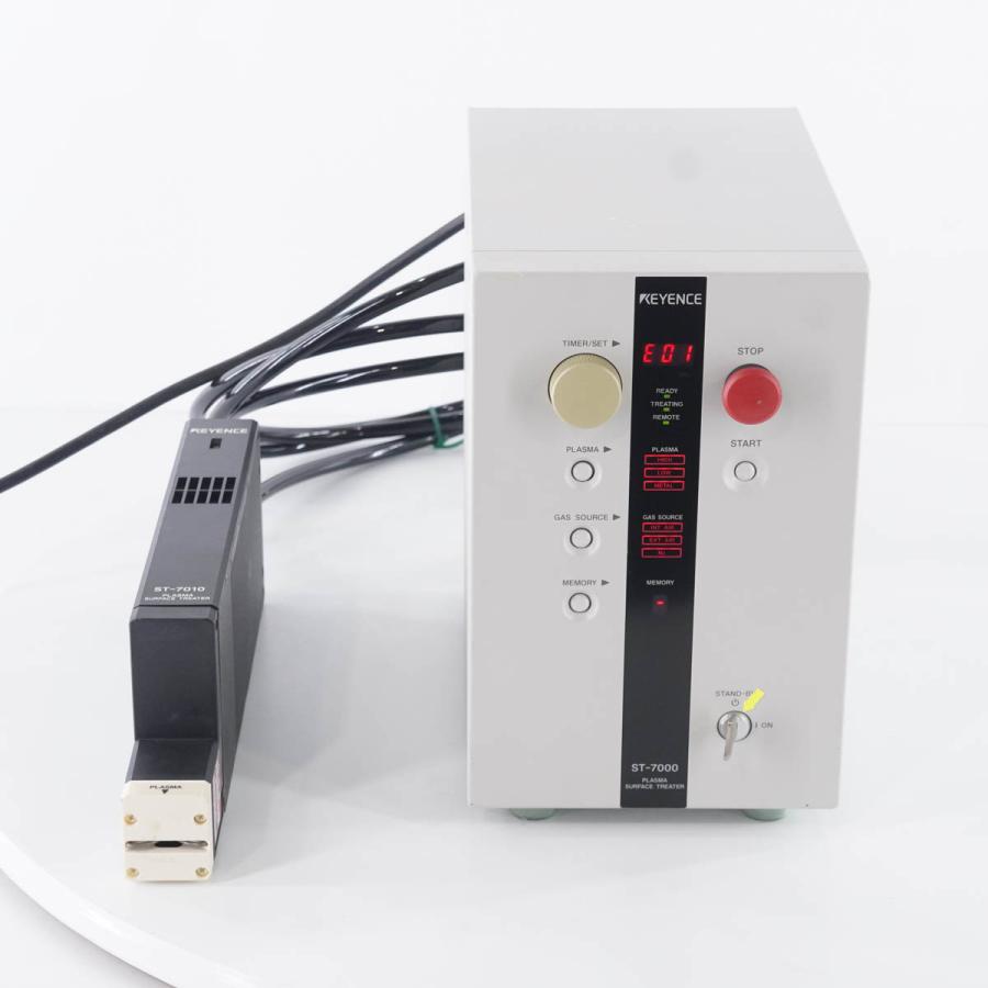 [DW]USED 8日保証 KEYENCE ST-7000 ST-7010 PLASMA SURFACE TREATER 電源コード ...