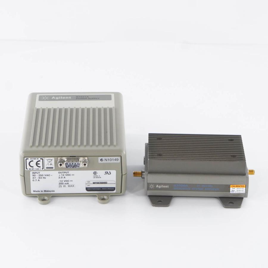 [DW]USED 8日保証 セット Agilent 83006A 87421A MICROWAVE SYSTEM AMPLIFIER ...
