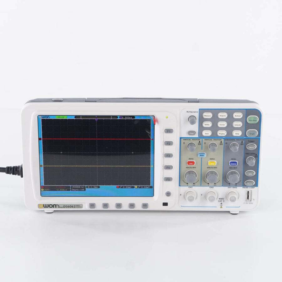 [DW]USED 8日保証 美品 OWON SDS6062 Smart Digital Storage Oscilloscope オシロスコープ 500MSa/s 60MHz T5060*2 ...