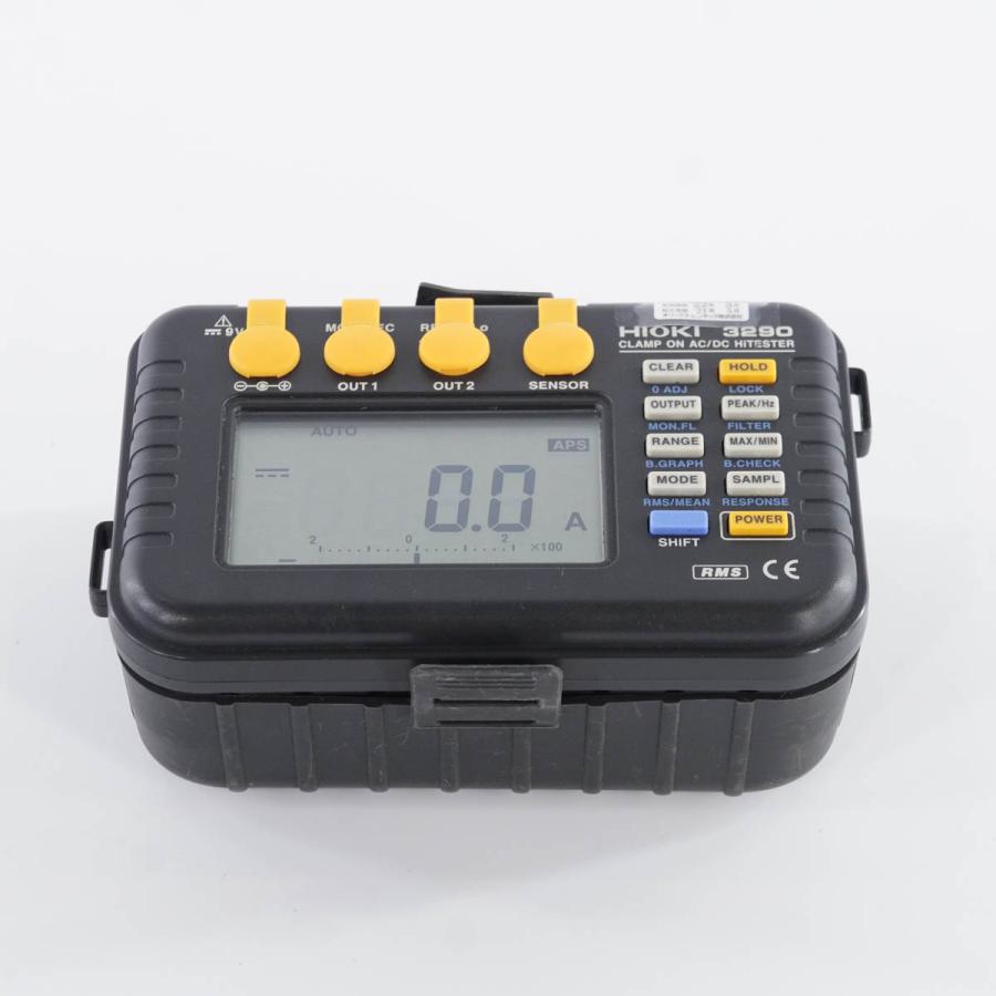 [DW]USED 8日保証 05/2021CAL HIOKI 3290 CLAMP ON AC/DC HiTESTER クランプオンハイ ...