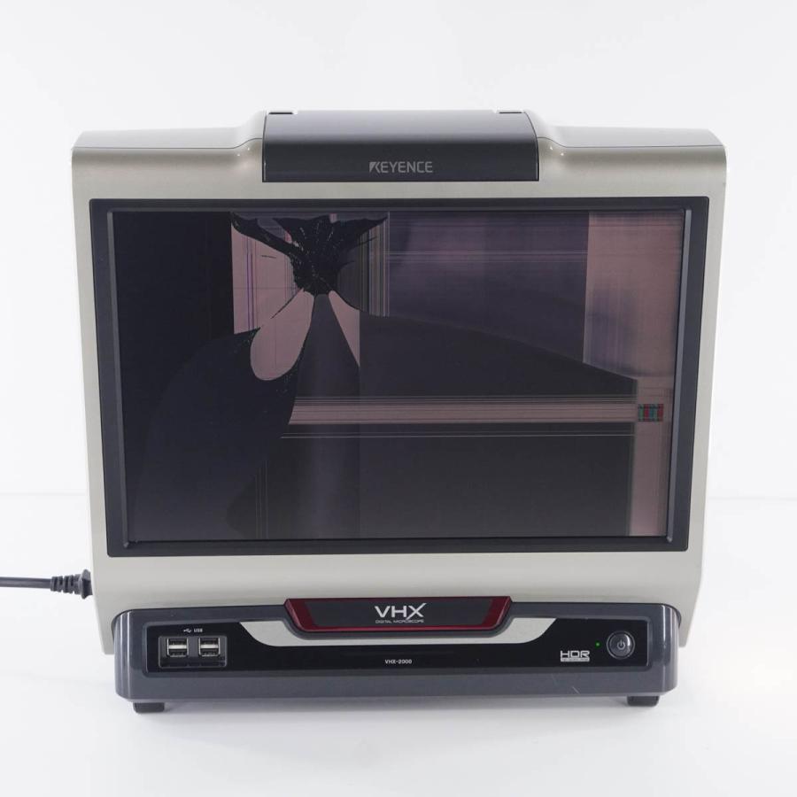 [JB]USED 現状販売 KEYENCE VHX-2000 DIGITAL MICROSCOPE デジタルマイクロスコープ MULTI SCAN 電源コード [ST04435-0001 ...