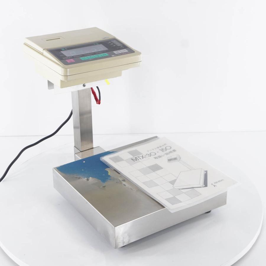 [DW]USED 8日保証 03/2018CAL ISHIDA MTX-30 IS-2157 デジタル重量台秤 取扱説明書 [ST04445-0001] : ソクラボショップ - 通販 ...