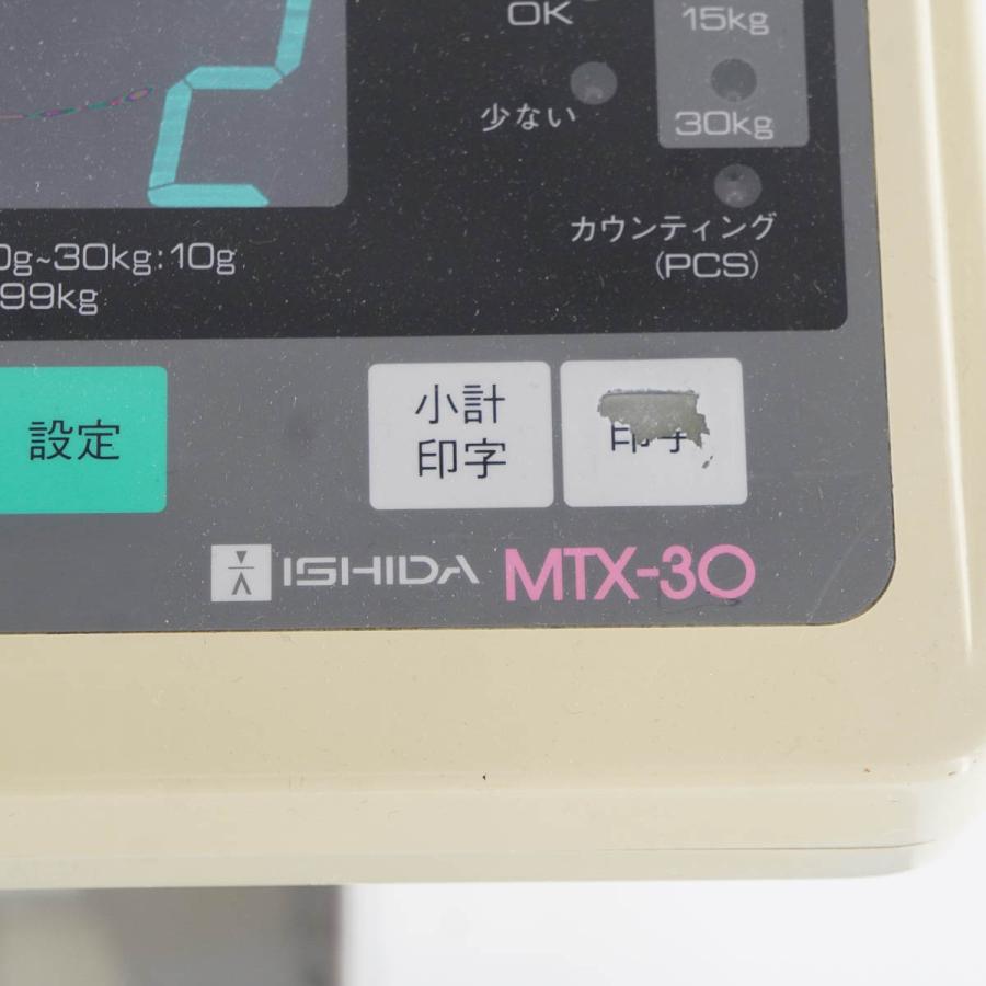 [DW]USED 8日保証 03/2018CAL ISHIDA MTX-30 IS-2157 デジタル重量台秤 取扱説明書 [ST04445-0001] : ソクラボショップ - 通販 ...
