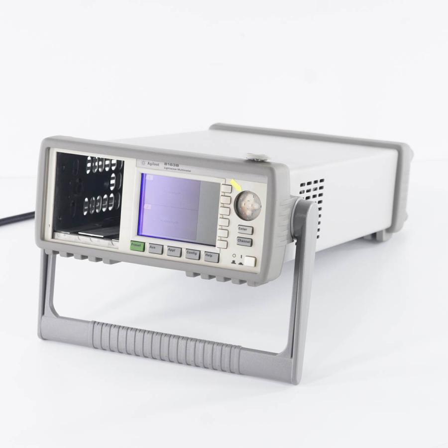 [DW]USED 8日保証 Agilent 8163B Lightwave Multimeter ライトウェーブ マルチメーター 11593A ...
