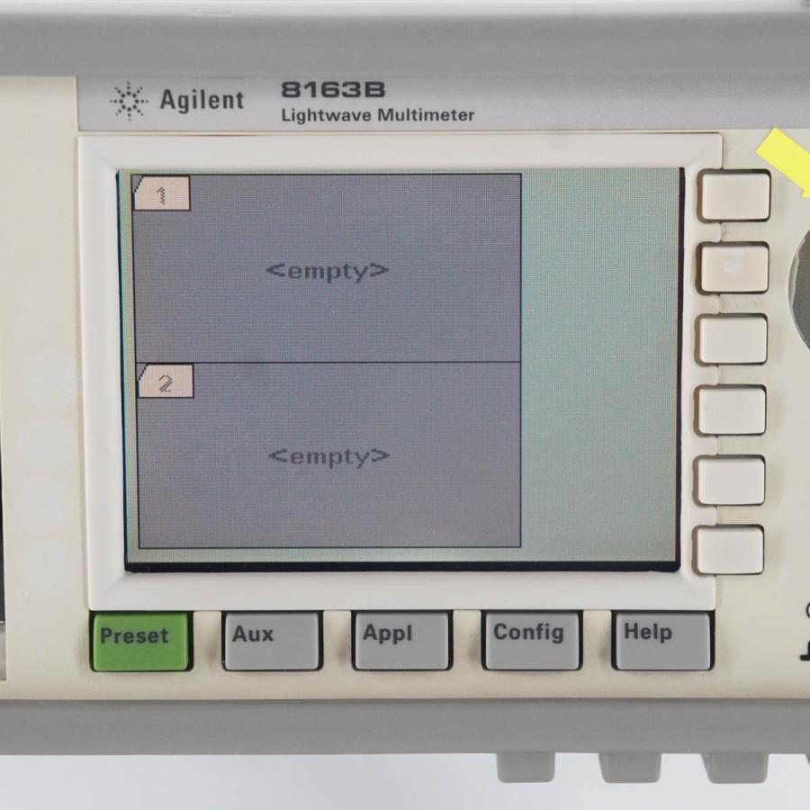 [DW]USED 8日保証 Agilent 8163B Lightwave Multimeter ライトウェーブ マルチメーター 11593A ...