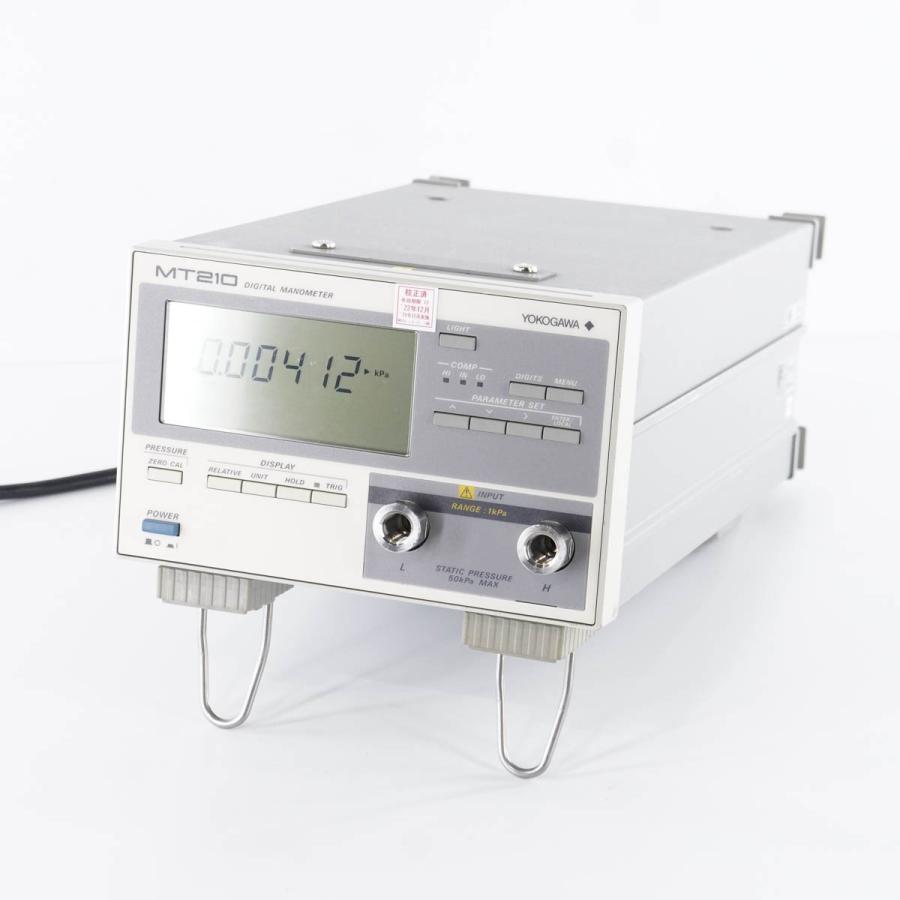 [DW]USED 8日保証 12/2021CAL YOKOGAWA MT210 767320-U1-C1-P1-M/DA DIGITAL ...