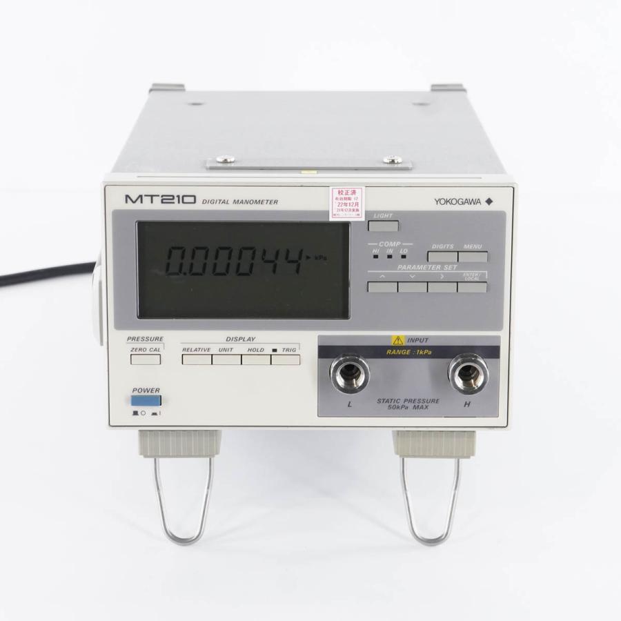 [DW]USED 8日保証 12/2021CAL YOKOGAWA MT210 767320-U1-C1-P1-M/DA DIGITAL ...