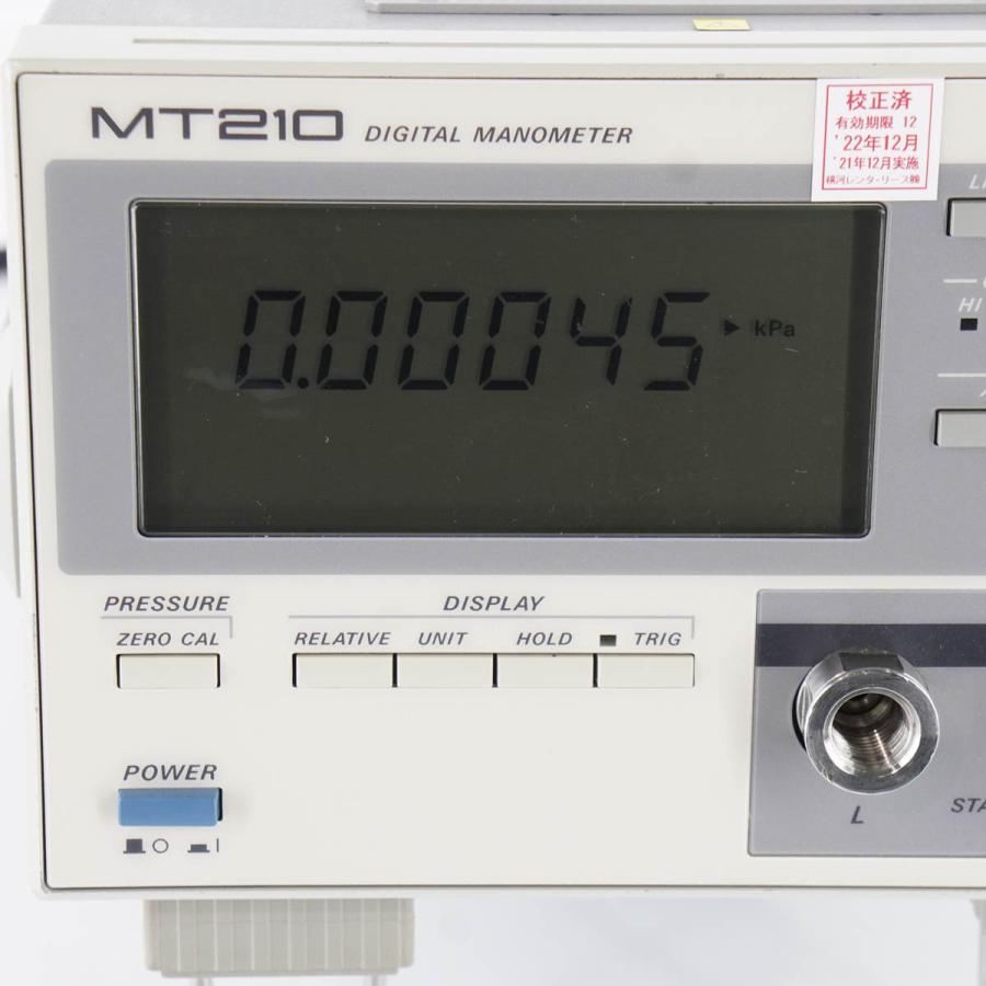 [DW]USED 8日保証 12/2021CAL YOKOGAWA MT210 767320-U1-C1-P1-M/DA DIGITAL ...