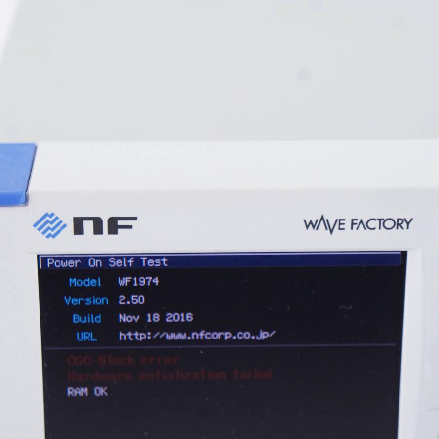 [JB]USED 現状販売 NF WF1974 WAVE FACTORY MULTIFUNCTION GENERATOR マルチファンクションジェネレーター 30MHz 電源コ ...