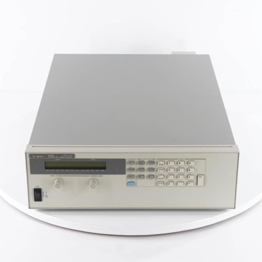 [DW]USED 8日保証 Agilent 6674A SYSTEM DC POWER SUPPLY システム電源 0-60V/0-35A ...
