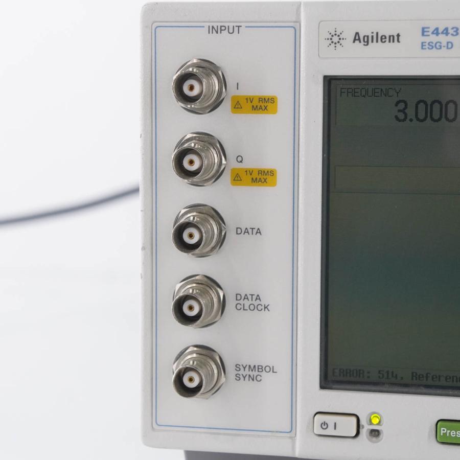 [JB]USED 現状販売 Agilent E4432B ESG-D SIGNAL GENERATOR シグナルジェネレーター OPT 1E5 UN5 UN8 UND 250kHz-3 ...