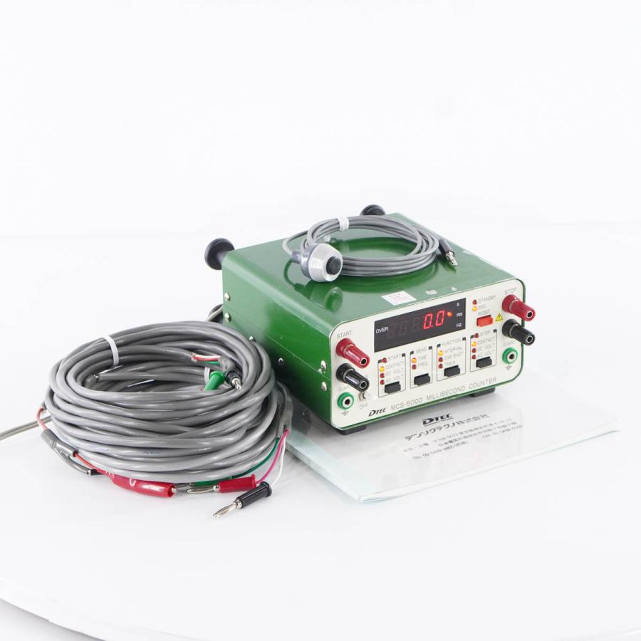 [DW]USED 8日保証 08/2021CAL DTEC MCS-5000 MILLISECOND COUNTER ミリセコンドカウンター ...