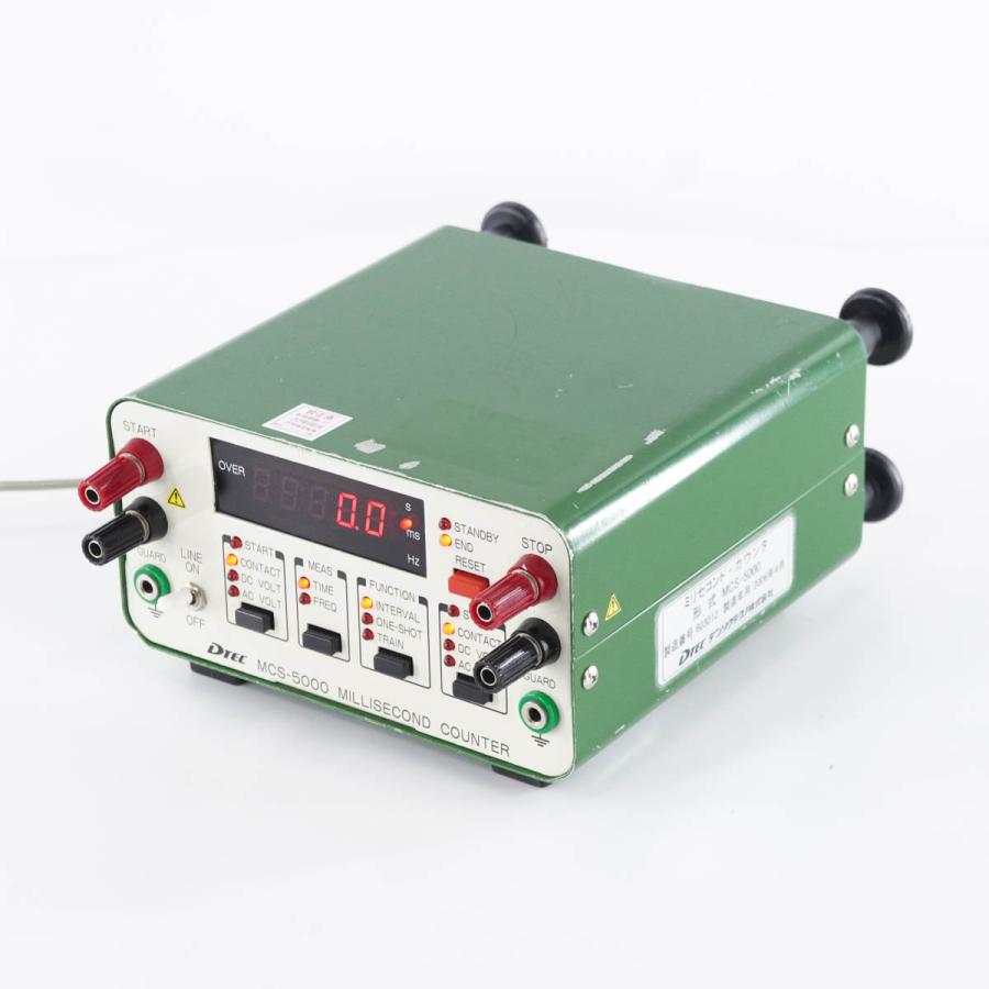 [DW]USED 8日保証 08/2021CAL DTEC MCS-5000 MILLISECOND COUNTER ミリセコンドカウンター 取扱説明書 [ST04465-0180] : ソク ...