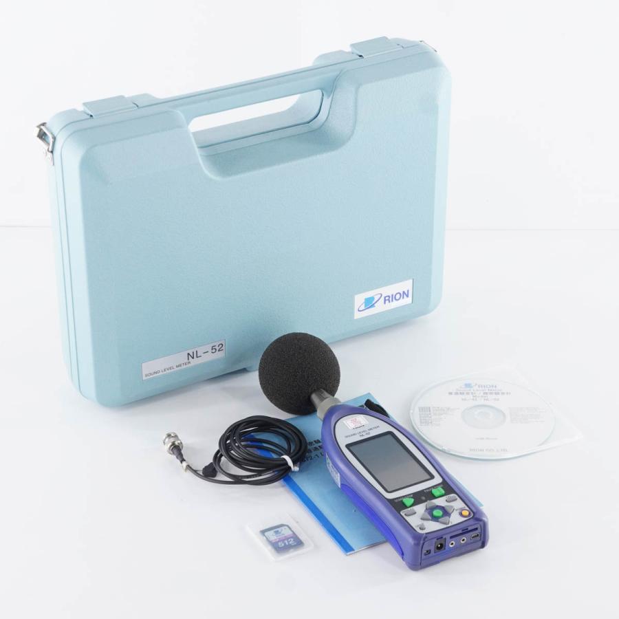 [JB]USED 現状販売 RION NL-52 騒音計 SOUND LEVEL METER サウンドレベルメーター NH-25 20 ...