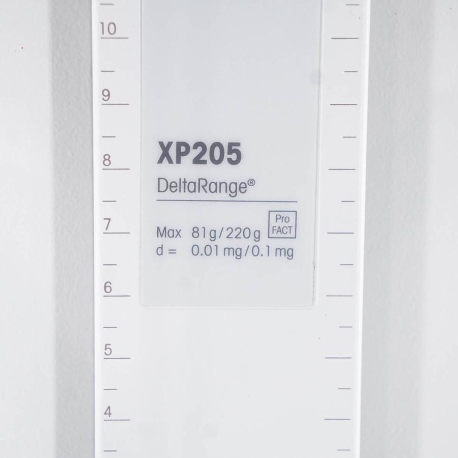 [DW]USED 8日保証 METTLER TOLEDO XP205 XP205DRV DeltaRange 電子天秤 分析天びん P25 Printer ひょう量220g [ST04468 ...