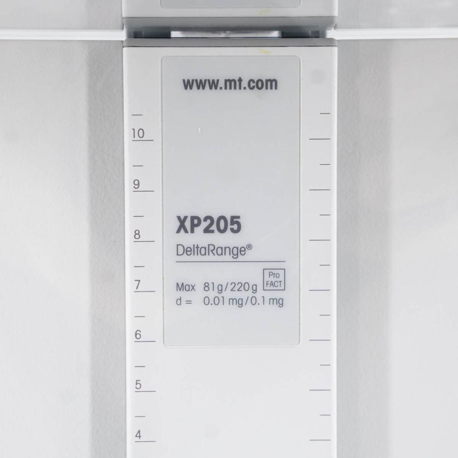 [DW]USED 8日保証 METTLER TOLEDO XP205 XP205DRV DeltaRange 電子天秤 分析天びん RS ...