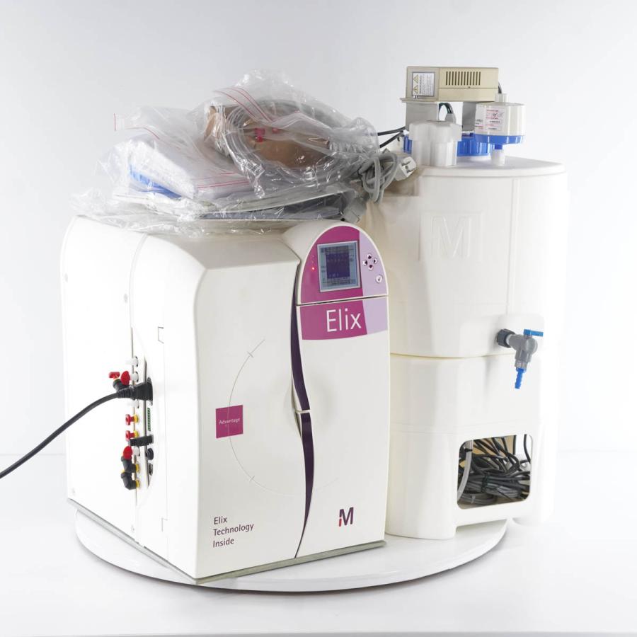 [DW]USED 8日保証 MILLIPORE Elix Advantage 3 ZRXV003T0 純水製造装置 30L PE Tank ...
