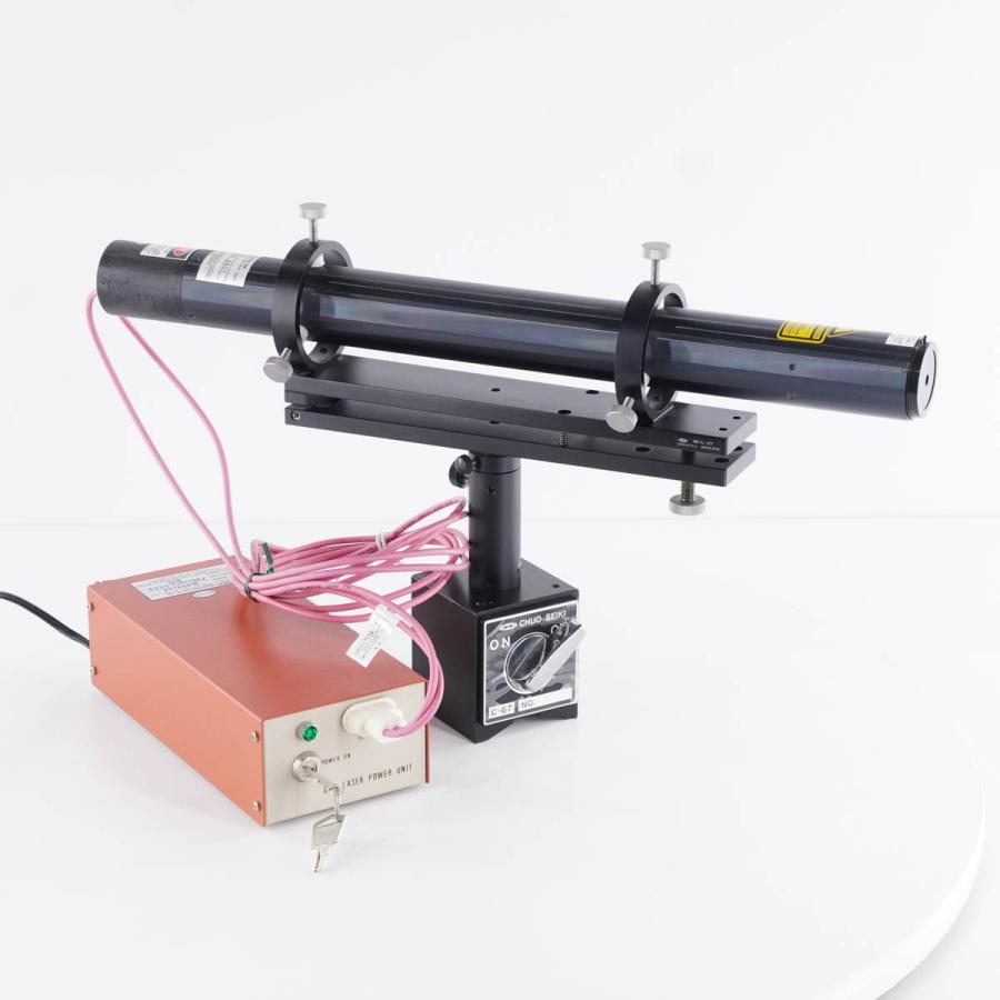 [DW]USED 8日保証 Showa Optronics GLG5410 GLS5410A SOC 小型ヘリウムネオンレーザー OH-L ...