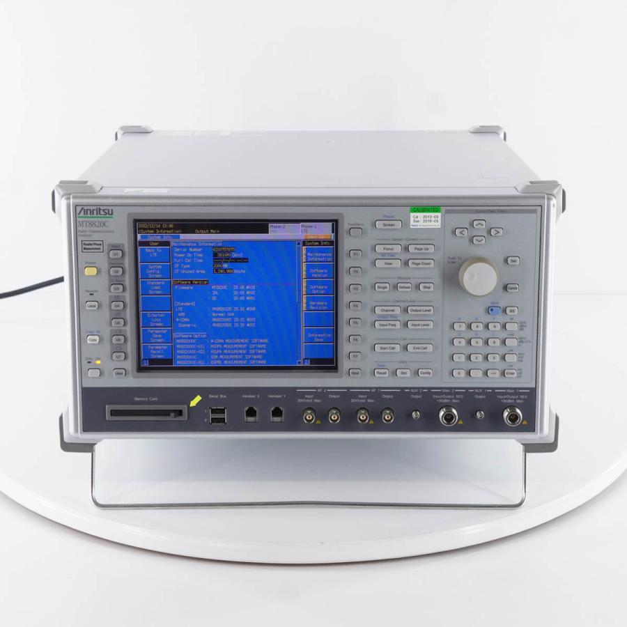 [DW]USED 8日保証 Anritsu MT8820C Radio Communication Analyzer ラジオコミュニケーションアナライザー OPT 001 002 00 ...