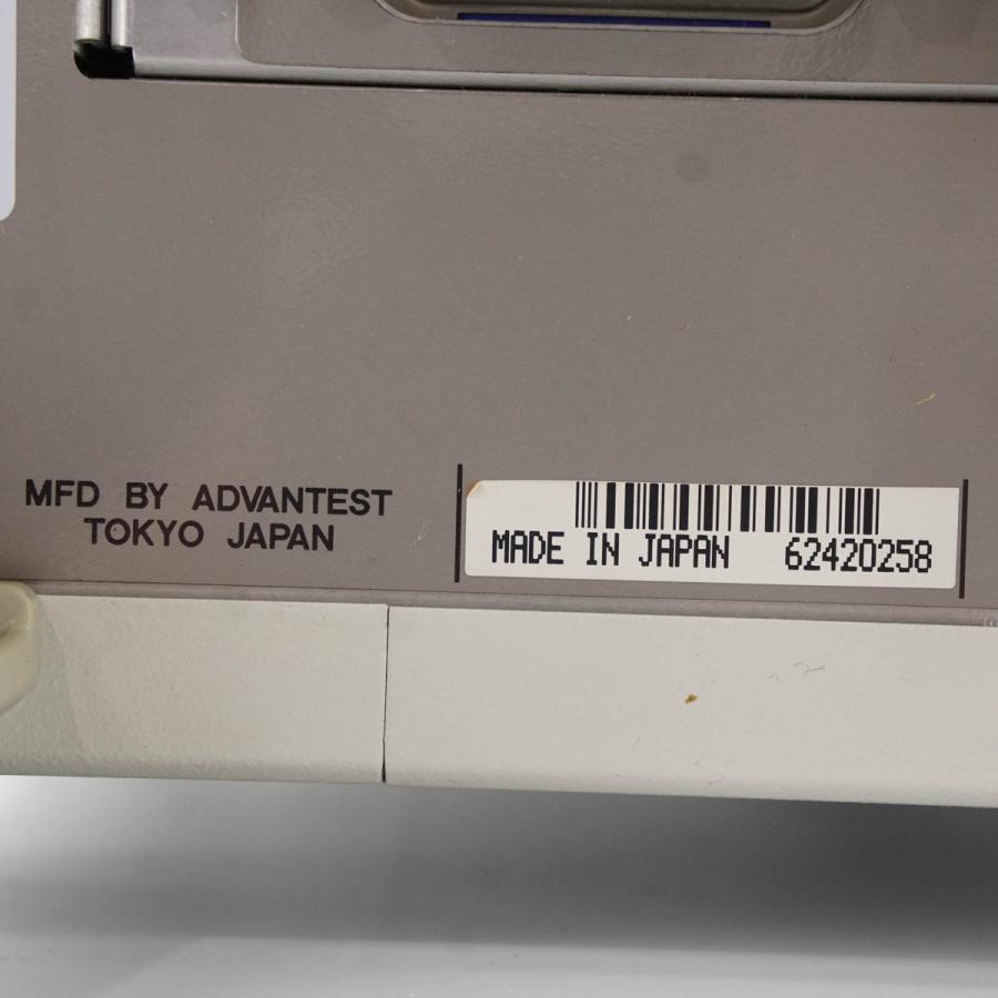 [DW]USED 8日保証 ADVANTEST R3465 MODULATION SPECTRUM ANALYZER モジュレーション ...