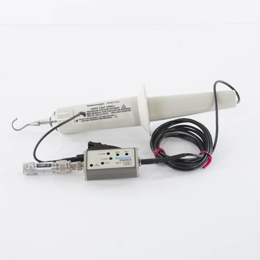 [DW]USED 8日保証 Tektronix P6015A HIGH VOLTAGE PROBE ハイボルテージプローブ 11930B ...