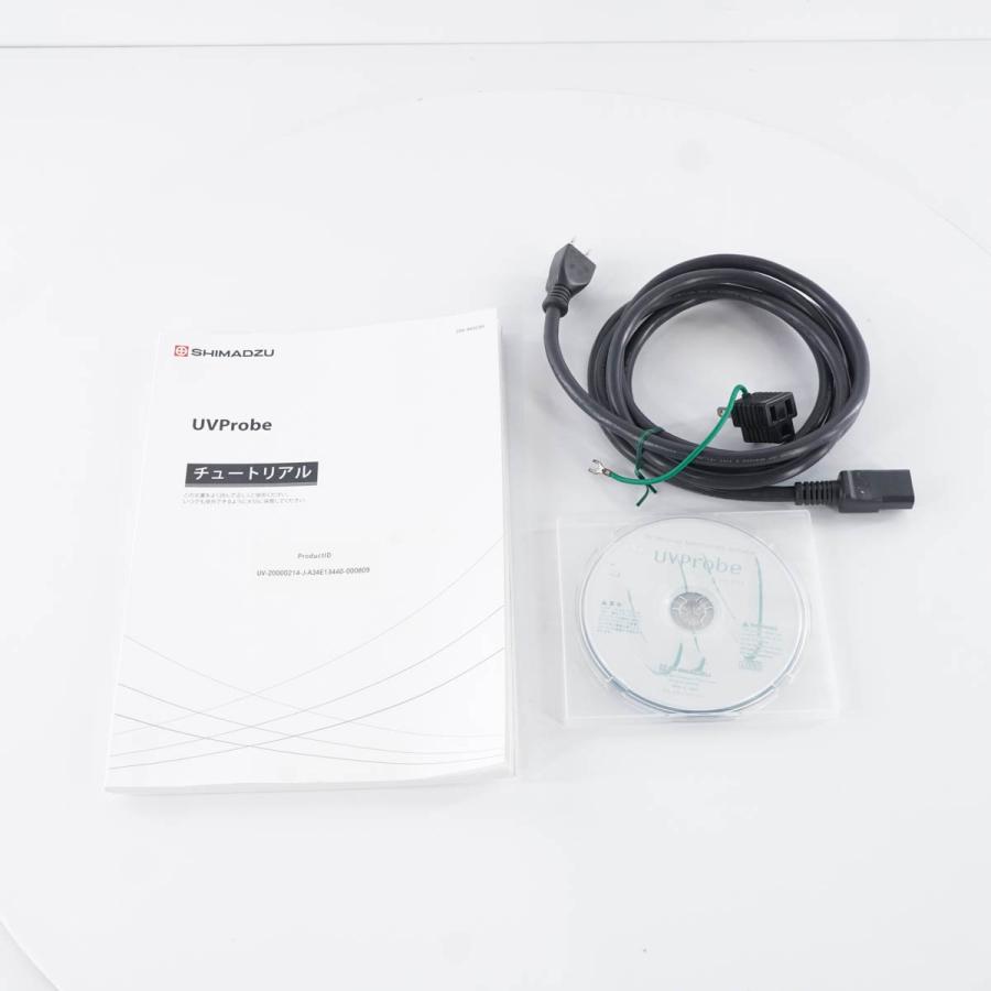 [JB]USED 現状販売 SHIMADZU UV-1850 UV-VIS SPECTROPHOTOMETER 紫外可視分光光度計 電源コード ...