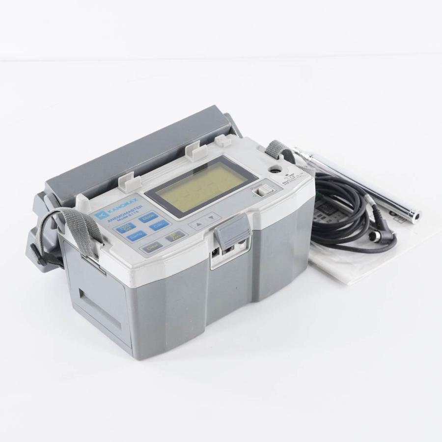 [JB]USED 現状販売 KANOMAX 6115 ANEMOMASTER アネモマスター 611Series 風速計 取扱説明書 ...