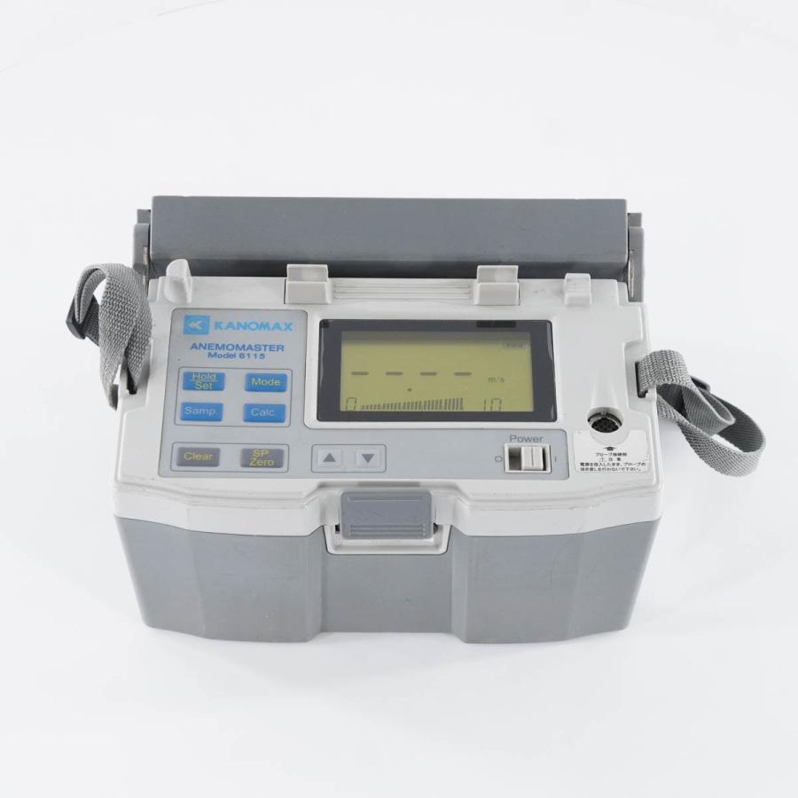 [JB]USED 現状販売 KANOMAX 6115 ANEMOMASTER アネモマスター 611Series 風速計 取扱説明書 ...