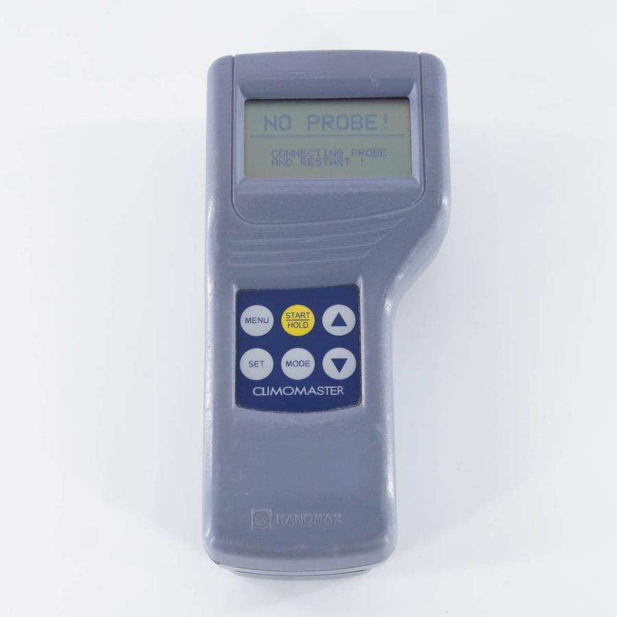 [JB]USED 現状販売 KANOMAX 6541 CLIMOMASTER クリモマスター 風速計 6541-21 PROBE 取扱説明書 ...