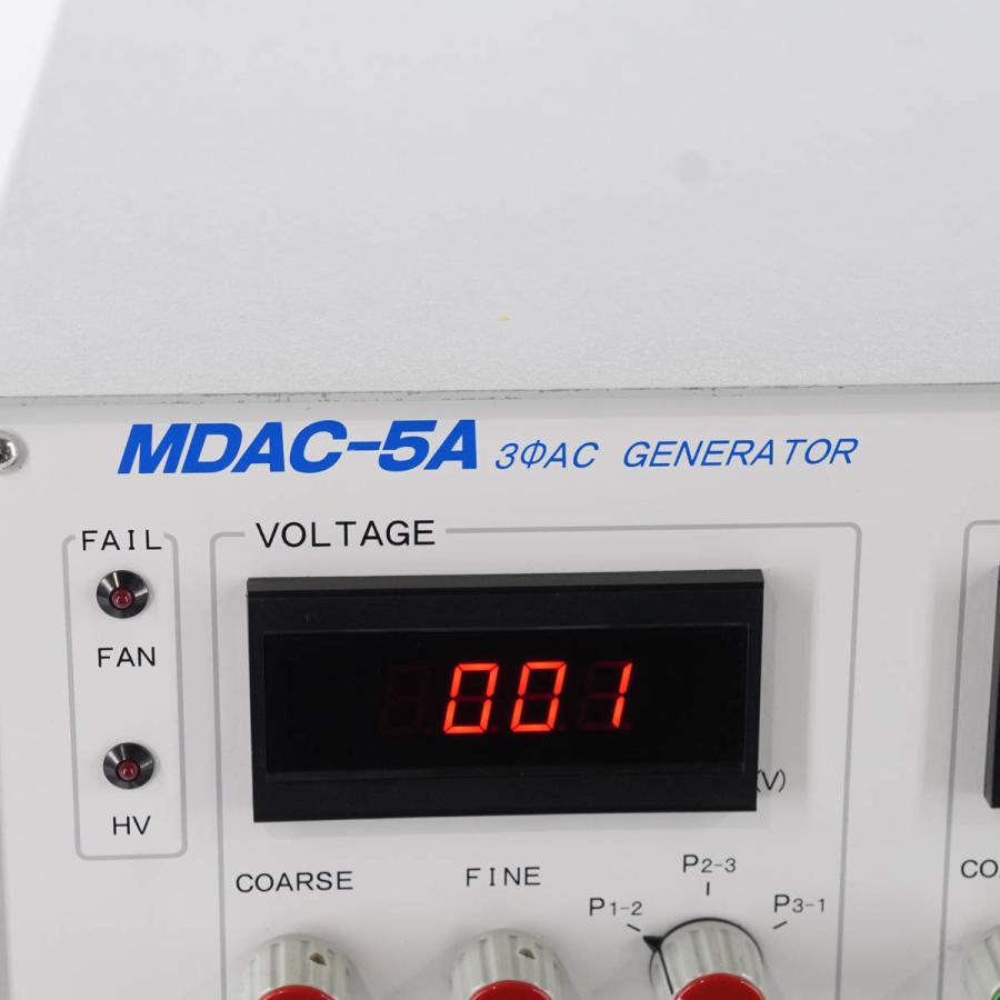[JB]USED 現状販売 DENKEN MDAC-5A GENERATOR 三相交流発生装置 3φAC 取扱説明書 [04518-0123] : DIRWINGSショップ - 通販 ...
