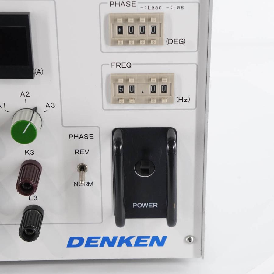 [JB]USED 現状販売 DENKEN MDAC-5A GENERATOR 三相交流発生装置 3φAC 取扱説明書 [04518-0123] : DIRWINGSショップ - 通販 ...