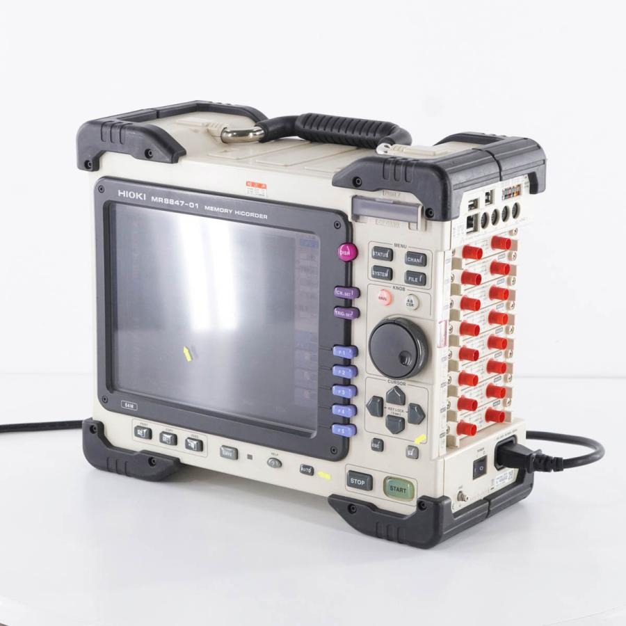 [JB]USED 現状販売 HIOKI MR8847-01 MEMORY HiCORDER メモリーハイコーダー 8966*8 ANALOG ...