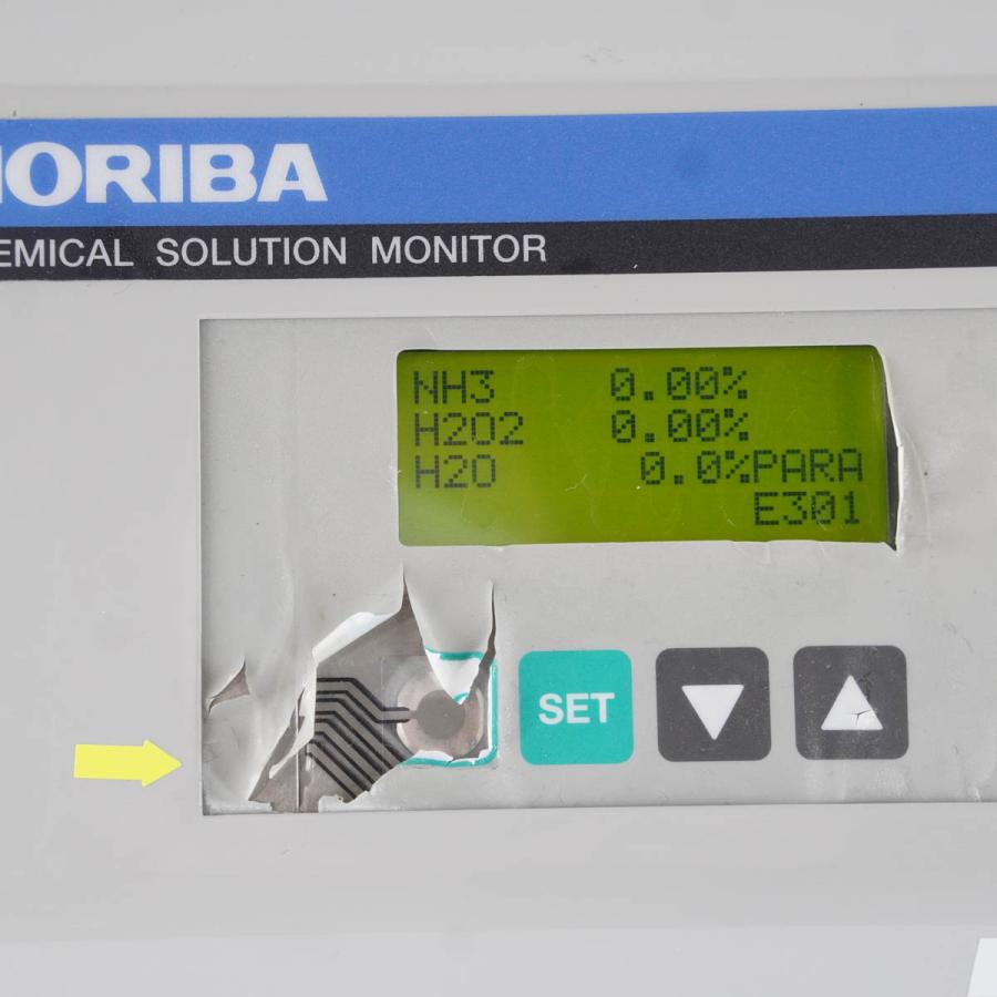 [JB]USED 現状販売 HORIBA CS-100 CS-131C-15-AA-P CHEMICAL SOLUTION MONITOR ...