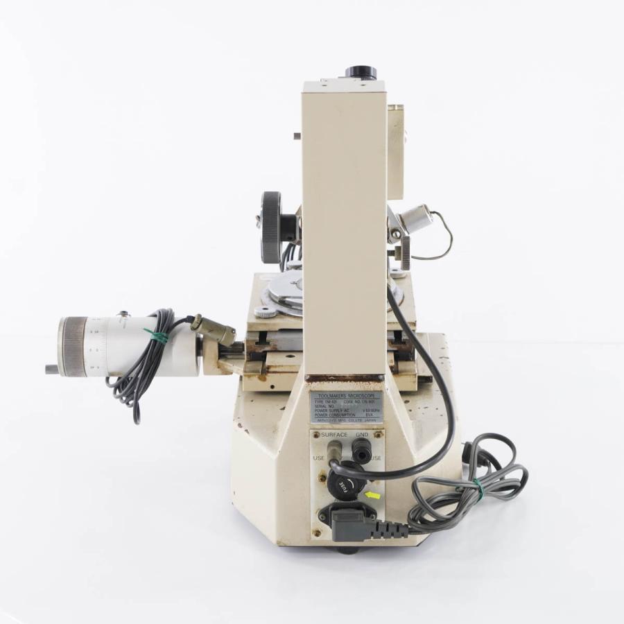 [JB]USED 現状販売 Mitutoyo TM-101 176-901 TOOLMAKERS MICROSCOPE 工具顕微鏡 WF15× ...