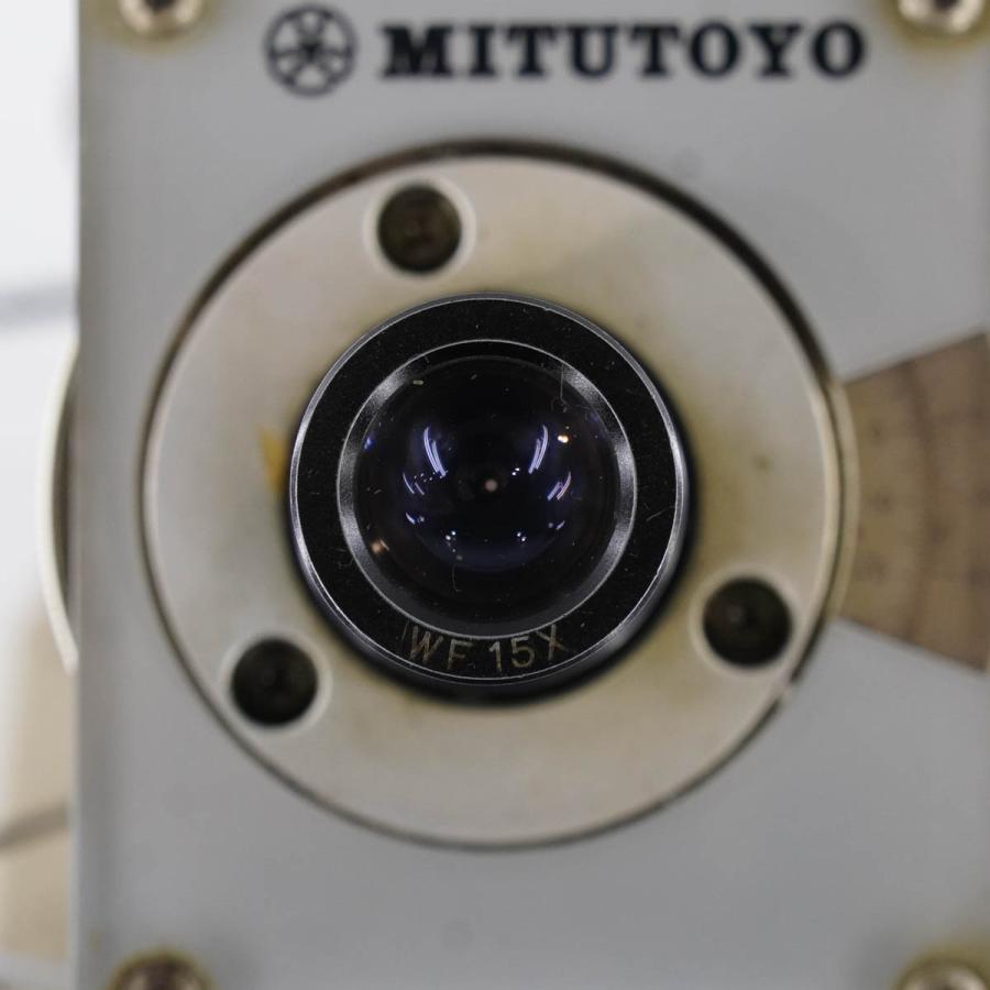 [JB]USED 現状販売 Mitutoyo TM-101 176-901 TOOLMAKERS MICROSCOPE 工具顕微鏡 WF15× ...