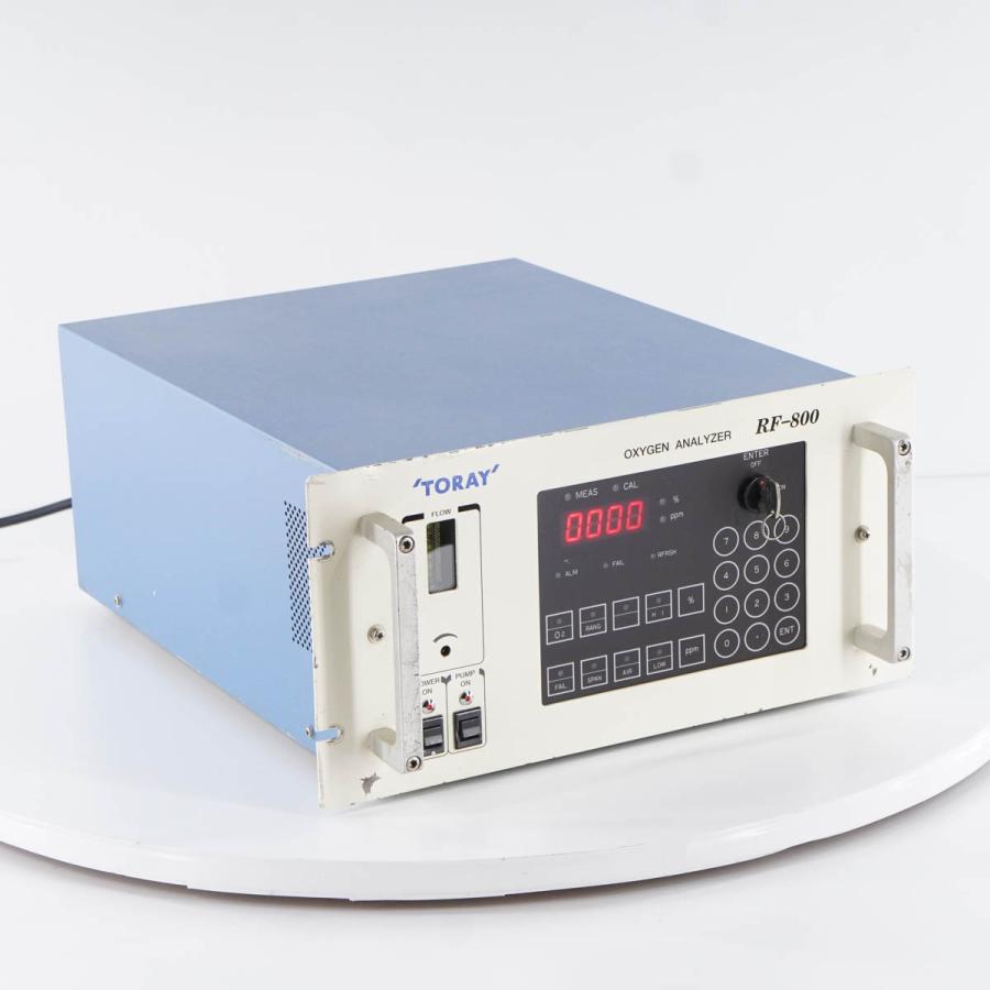[DW]USED 8日保証 TORAY RF-800 OXYGEN ANALYZER 酸素濃度計 [ST04533-0001] : ソクラボ ...