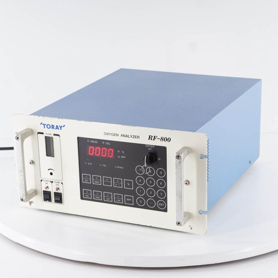 [DW]USED 8日保証 TORAY RF-800 OXYGEN ANALYZER 酸素濃度計 [ST04533-0001] : ソクラボ ...
