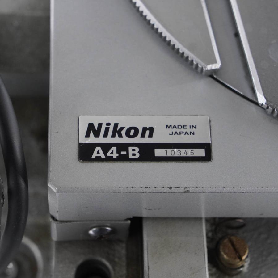 [JB]USED 現状販売 NIKON MM-11 MEASURESCOPE 測定顕微鏡 A4-B SC-112 1Div 1Min M Plan 5 [ST04538-0009] : ソク ...