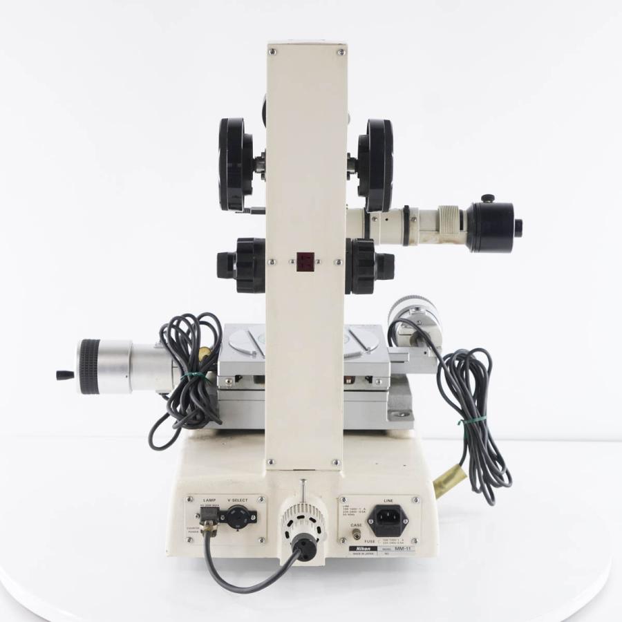 [JB]USED 現状販売 NIKON MM-11 MEASURESCOPE 測定顕微鏡 A4-B SC-112 1Div 1Min M ...