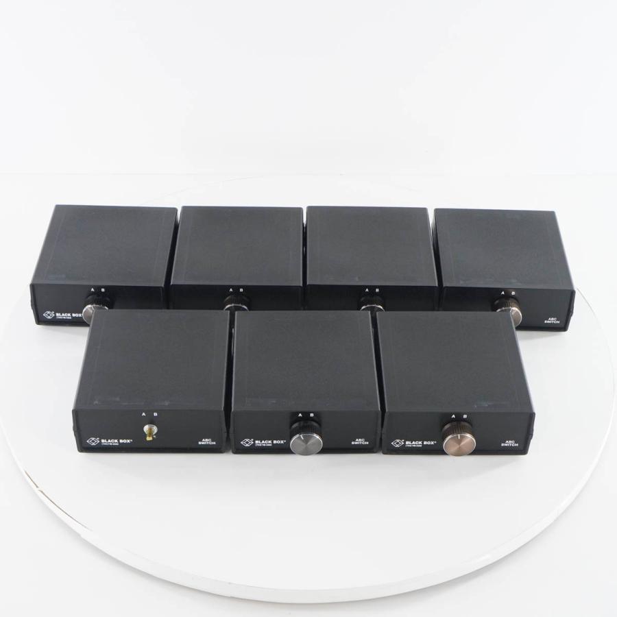 [PG]USED 8日保証 7台セット BLACK BOX SWJ-100A ABCスイッチ ABC SWITCH 10/100BASE-TX ...
