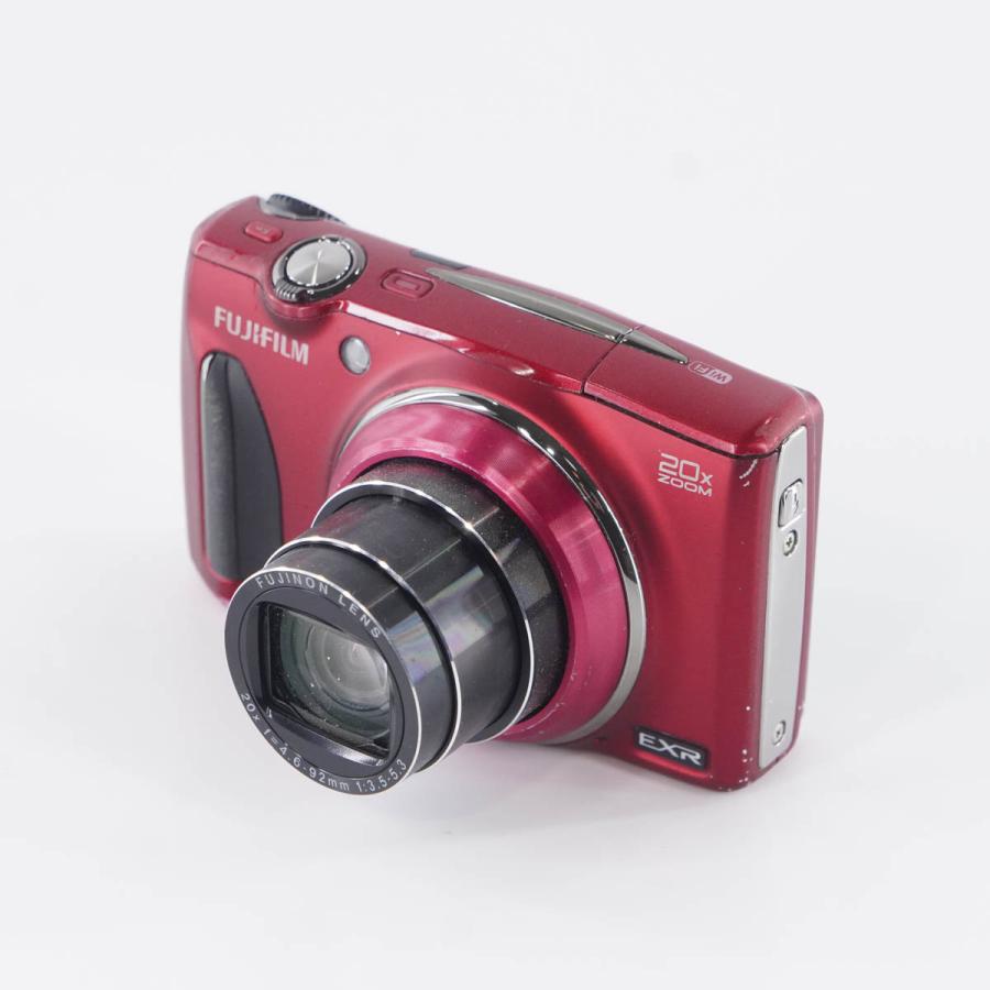 [PG]USED 8日保証 FUJIFILM F900EXR FINEPIX デジタルカメラ レッド 20× ソフトウェア 取扱説明書 ...