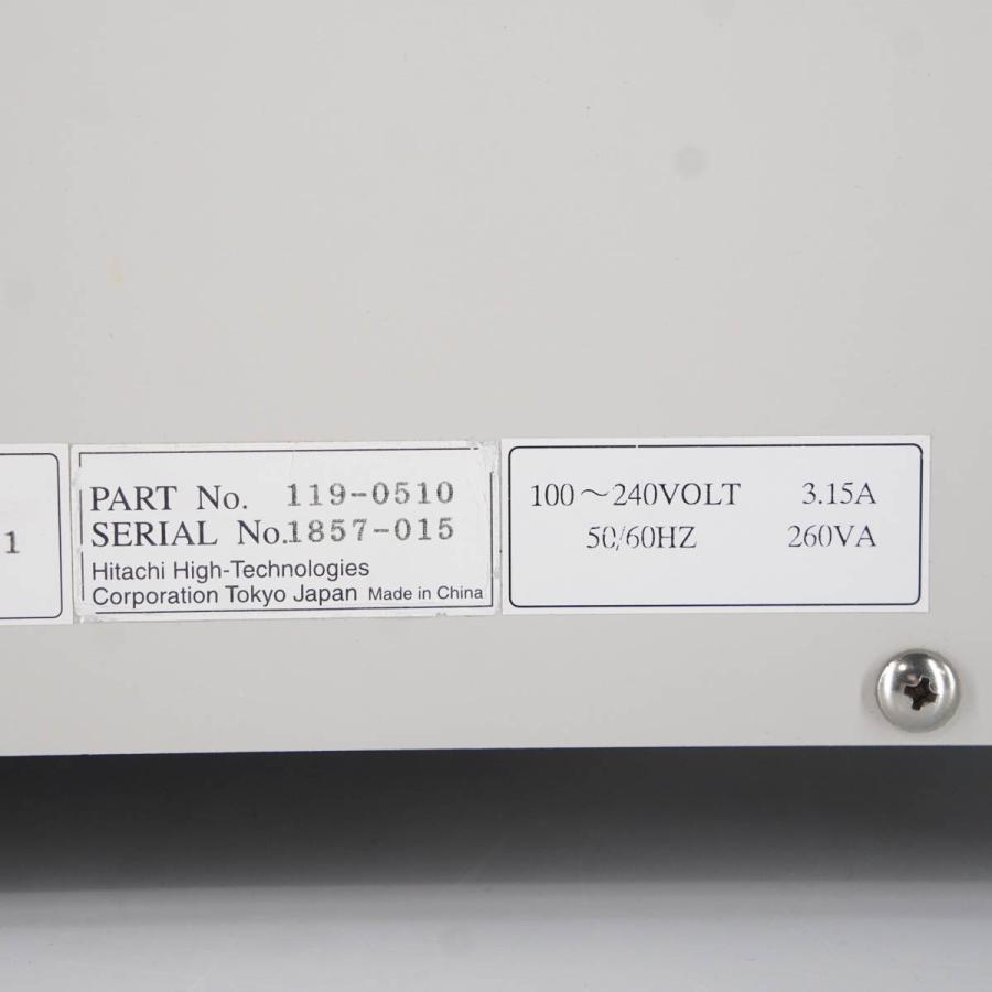[DW]USED 8日保証 HITACHI U-1800 Spectrophotometer レシオビーム分光光度計 電源コード 取扱説明書 ...