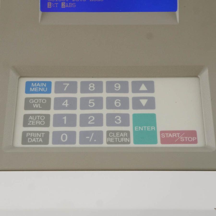 [DW]USED 8日保証 HITACHI U-1800 Spectrophotometer レシオビーム分光光度計 電源コード 取扱説明書 ...