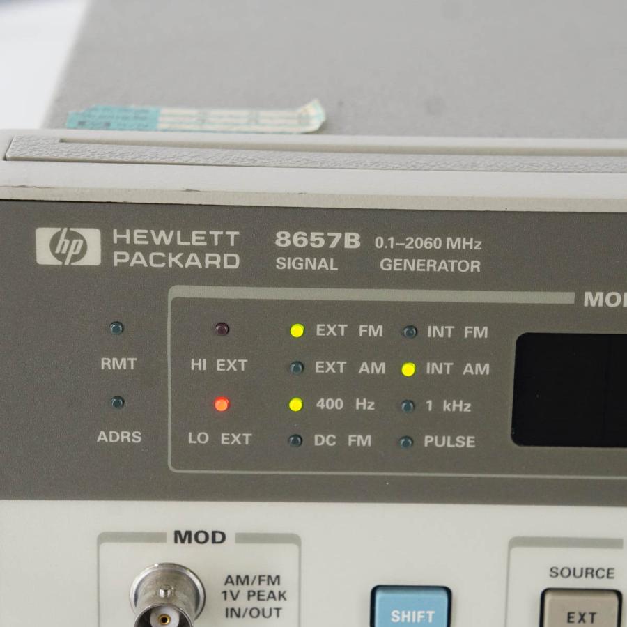 [DW]USED 8日保証 HP 8657B SIGNAL GENERATOR シグナルジェネレーター 0.1-2060MHz ...