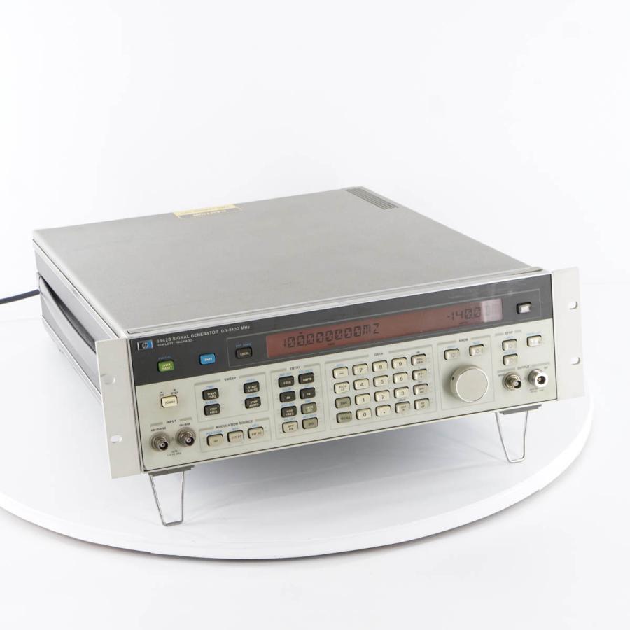 [DW]USED 8日保証 HP 8642B SIGNAL GENERATOR シグナルジェネレーター OPT 001 0.1-2100MHz ...