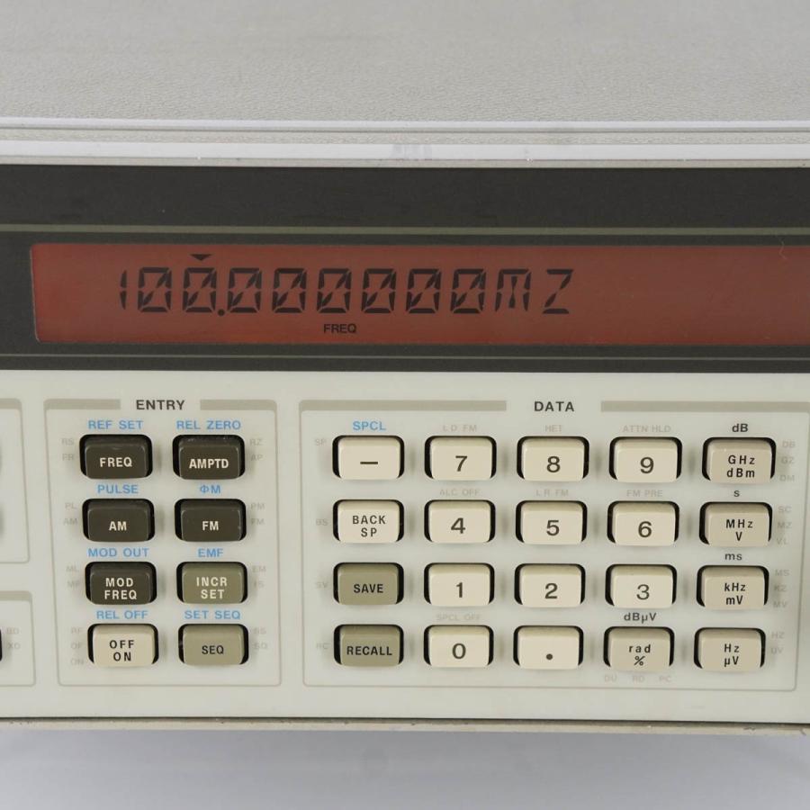 [DW]USED 8日保証 HP 8642B SIGNAL GENERATOR シグナルジェネレーター OPT 001 0.1-2100MHz ...