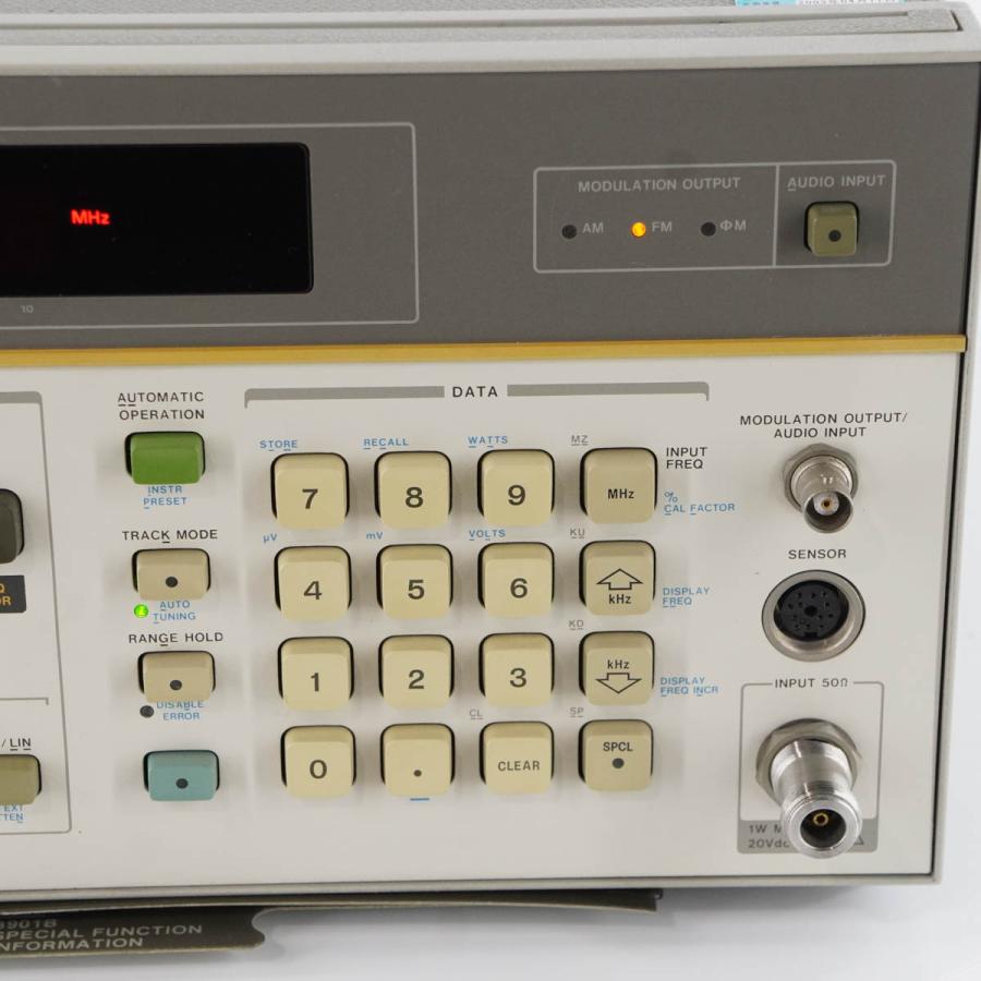 [DW]USED 8日保証 HP 8901B MODULATION ANALYZER モジュレーションアナライザー OPT 004 002 ...