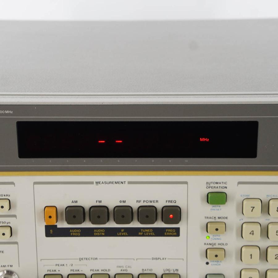 [DW]USED 8日保証 HP 8901B MODULATION ANALYZER モジュレーションアナライザー OPT 002 K17 ...